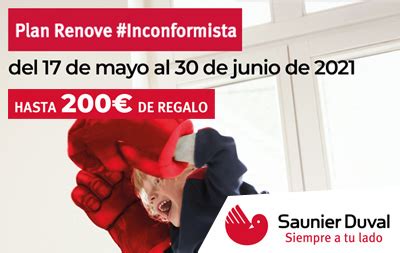 Plan Renove Inconformista De Saunier Duval Tu Clima S L