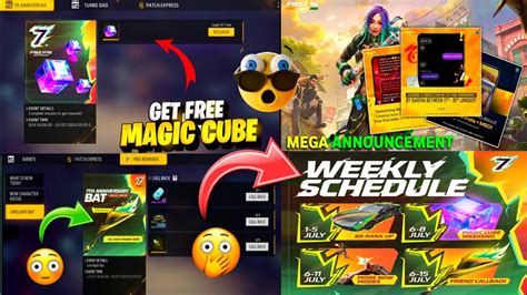 Free 🔥 Magic Cube Ff New 🔥 Event 😱👆 Freefire Ob45 Ob45update