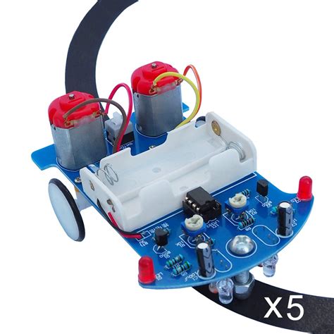 Buy Pack D Smart Car Kit Soldering Project Line Following Robot For Fun Educational