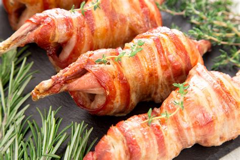 Bacon Wrapped Quail The Spice Chica™