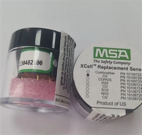 Original Msa 10106729 Xcell O2 Sensor With Altair 4x 5x Multi Gas Detector