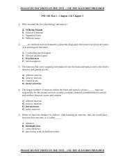 PSY 101 Test 1 Chapter 1 Chapter 2 Answer Key Docx PLEASE DO NOT