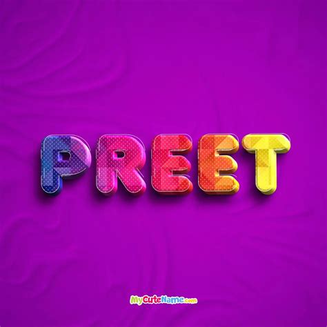 Preet Name