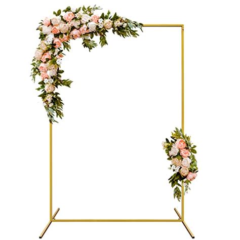 Metal Wedding Arches For Ceremony Square Balloon Arch Frame Stand 6 6x6