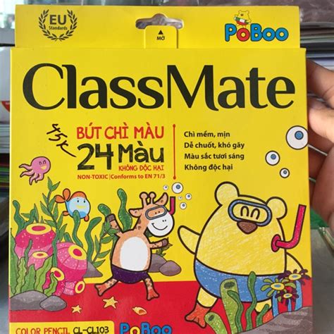 Bút Chì Class Mate 24 Màu Shopee Việt Nam