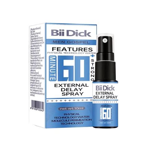Spray Retardante Bii Dick 60 Minute Aumente Su Rendimiento