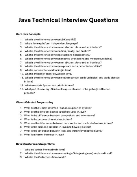 Java Technical Interview What Is The Difference Between Jdk And Jre