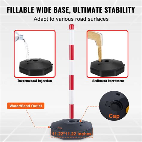 85cm Warning Column Traffic Insulated Safety Column Parking Cone Heavy