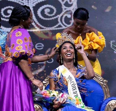 Côte Divoire Miss Côte Divoire 2023 Mylène Djihony La Nouvelle