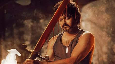 Leo First Look Thalapathy Vijays Glimpse From Lokesh Kanagarajs Film