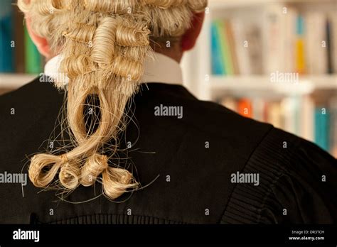 Wig barrister hi-res stock photography and images - Alamy