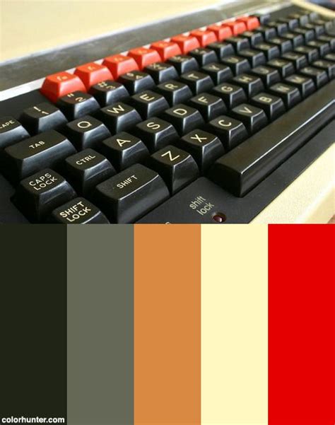 Bbc B Keyboard Color Scheme From