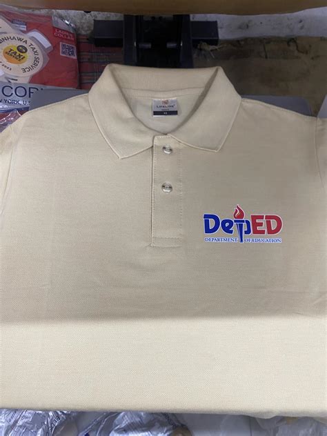 Cotton Fabric Trending Design Polo Shirt Deped Matatag Cod Mt Lazada Ph
