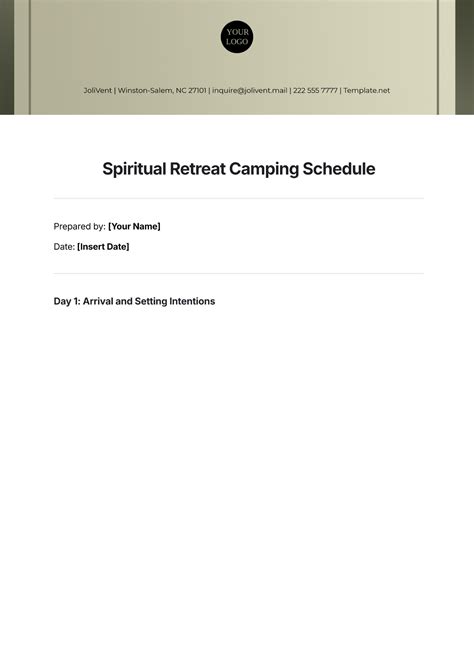 Free One Day Event Schedule Template To Edit Online