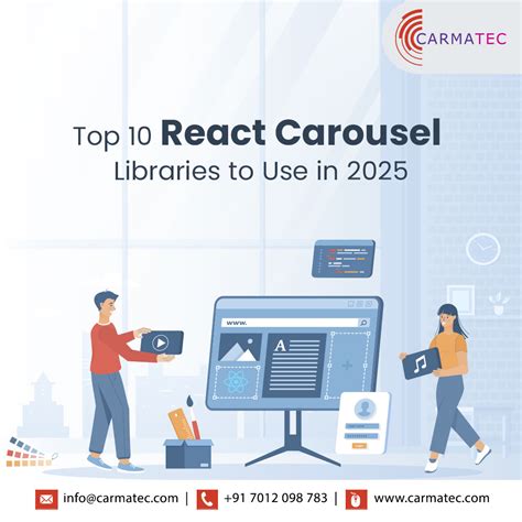 🚀 Top 10 React Carousel Libraries To Use In 2025 Carmatec