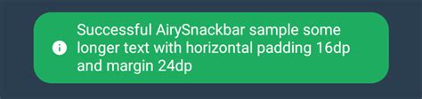 Github Akndmr Airysnackbar Android Custom Top Snackbar With