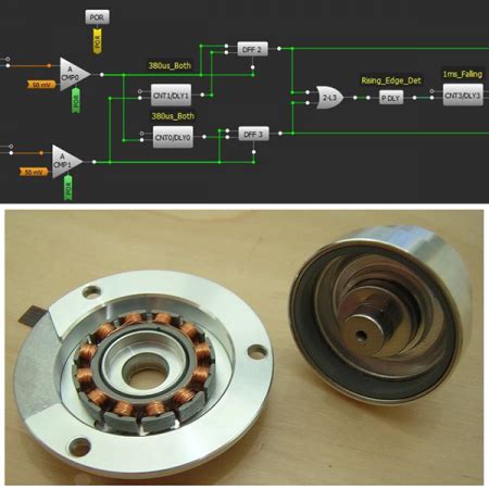 Incremental Encoder From HDD Motor Custom Maker Pro