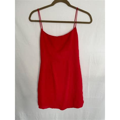 Superdown Dresses Nwt Superdown Dixie Backless Mini Dress In Red S