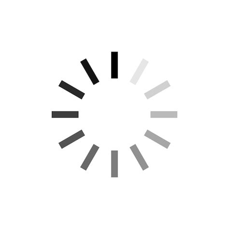 Premium Vector Loading Progress Bar Icon Vector Template