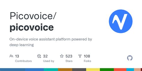 GitHub Picovoice Picovoice On Device Voice Assistant Platform Powered By Deep Learning