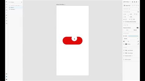 Create Interactive Toggle Button Adobe Xd Youtube