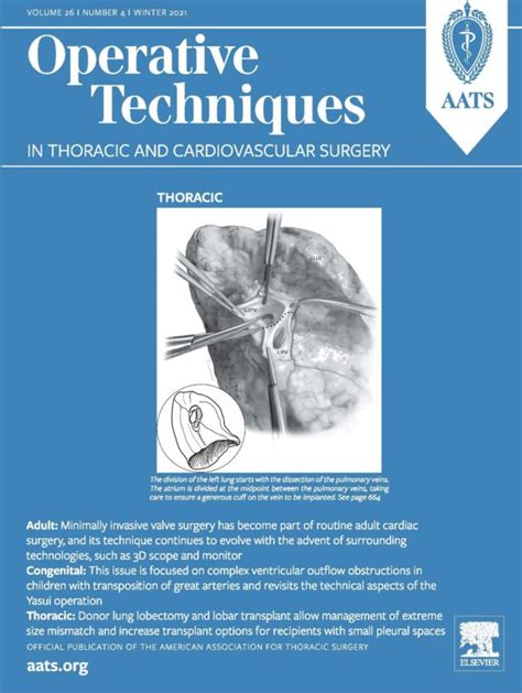 Journals The American Association For Thoracic Surgery Aats