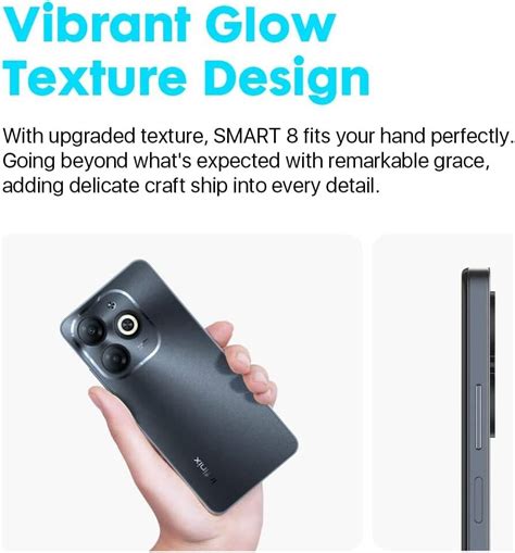 Infinix Smart 8 64gb 3gb 4g Uae Version Timber Black Buy Best