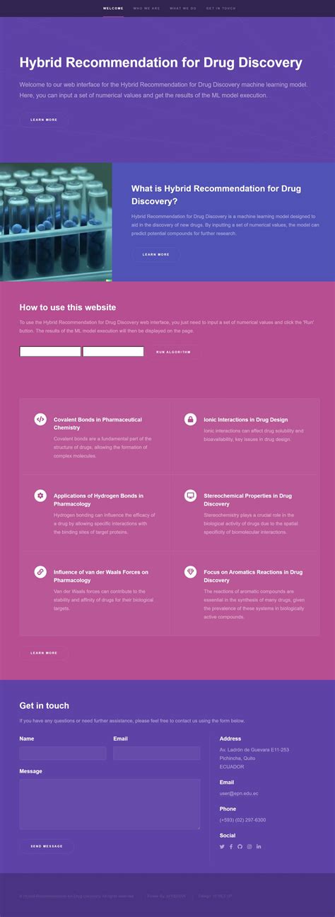 Github Afkerianhybrid Recommendation For Drug Discovery User Interface Hybrid Recommendation