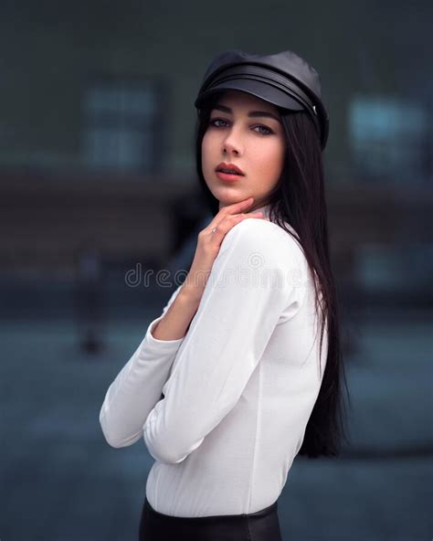 Girl Posing At The City Stock Image Image Of Leisure 193370453