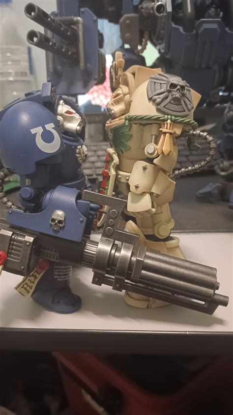 Size Comparison Of The Warhammer 40k Figures R Joytoy