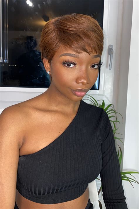Sauce Honey Brown Pixie Cut Wig Direct Savings Online