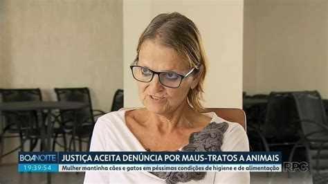 Mulher vira ré por manter cerca de animais em situação de maus tratos em Curitiba Paraná G