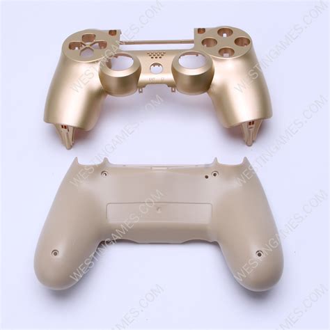 Replacement Top And Bottom Housing Shell Case For Ps4 Controller Jdm 050 Copper Westingames
