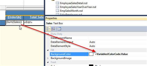 Ssrs Report And Group Variable References