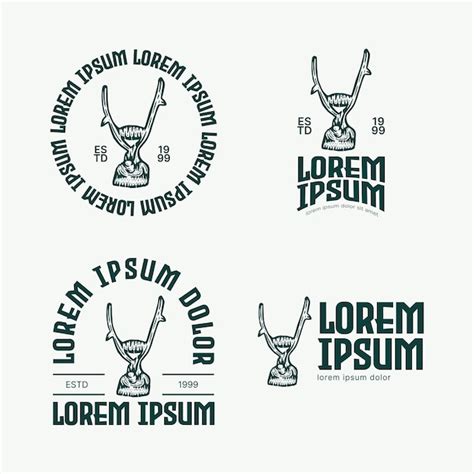 Premium Vector Vintage Barber Shop Logo Vector Design With Classic