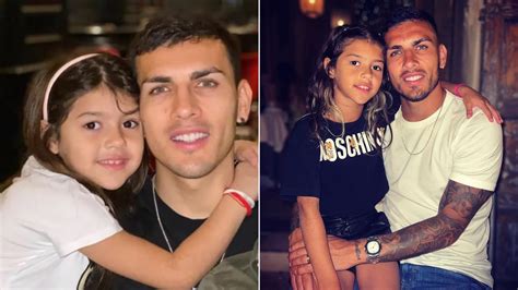 ¿cuántos Años Tiene La Hija De Leandro Paredes Y Quién Es La Pareja Del
