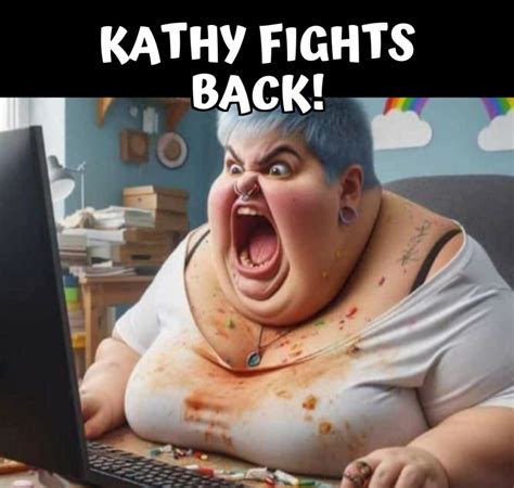Kathy Fights Back Meme Generator