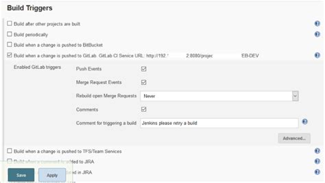 how to integrate jenkins and gitlab let z test