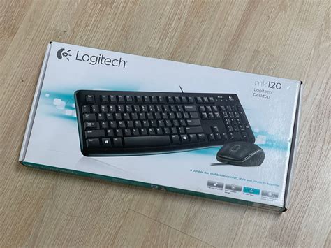 Logitech Mk120 Keyboard And Mouse Computers And Tech Parts And Accessories Computer Keyboard On