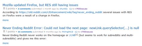 Bug Text Posts In Search Do Not Expand Past The First Page With Never
