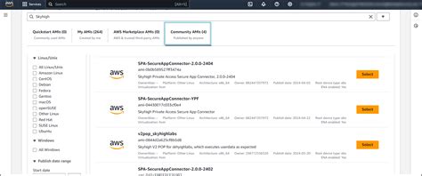 deploy secure app connector v2 on aws without cloudformation template