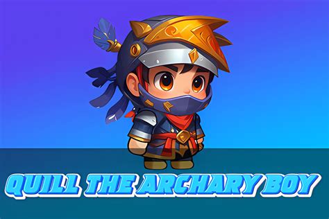 Quill The Archary Boy 2d Animated Character Spriter 2d Characters Unity Asset Store