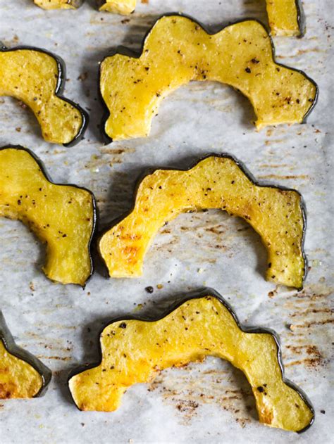 Easy Roasted Acorn Squash Food Banjo