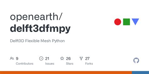 Github Openearth Delft Dfmpy Delft D Flexible Mesh Python