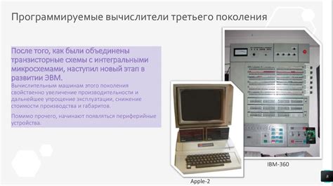 История развития вычислительных машин Online Presentation