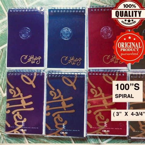 Cattleya Memo Spiral Notebook 3 X 4 3 4 Inches 100s With Plastic Cover Sold Per Piece Lazada Ph