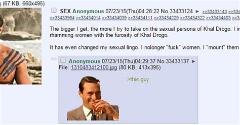 Anon Becomes Khal Drogo Imgur