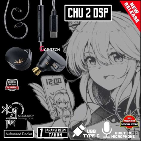 Promo Moondrop Chu Ii Chu 2 Dsp Type C Mic In Ear Monitor Earphone Iem Diskon 23 Di