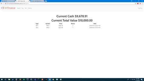 Pset7 Finance Sell Handles Valid Sale CS50 Stack Exchange