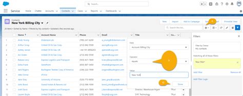 Contact List View In Salesforce